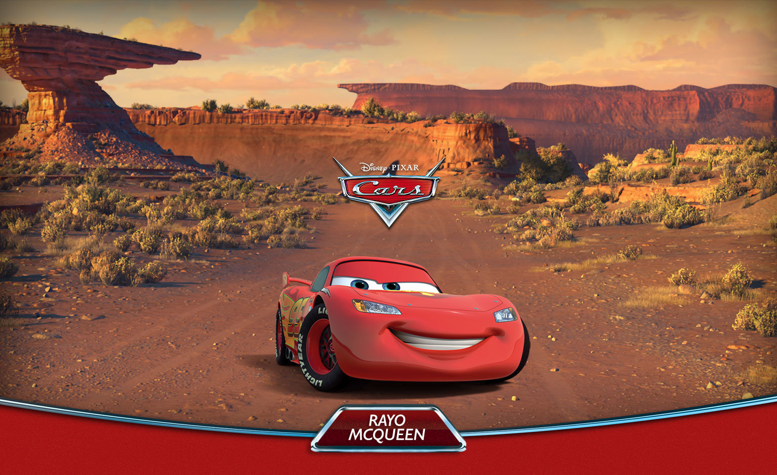 Rayo McQueen - Personajes de Cars - Cars de Disney Pixar