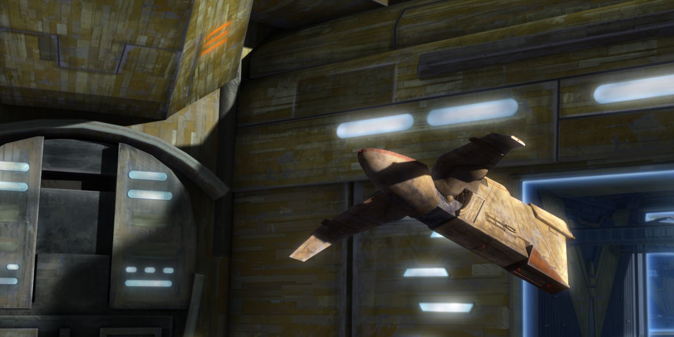 Bossk's YV-666 light freighter, Hound's Tooth : r/StarWars