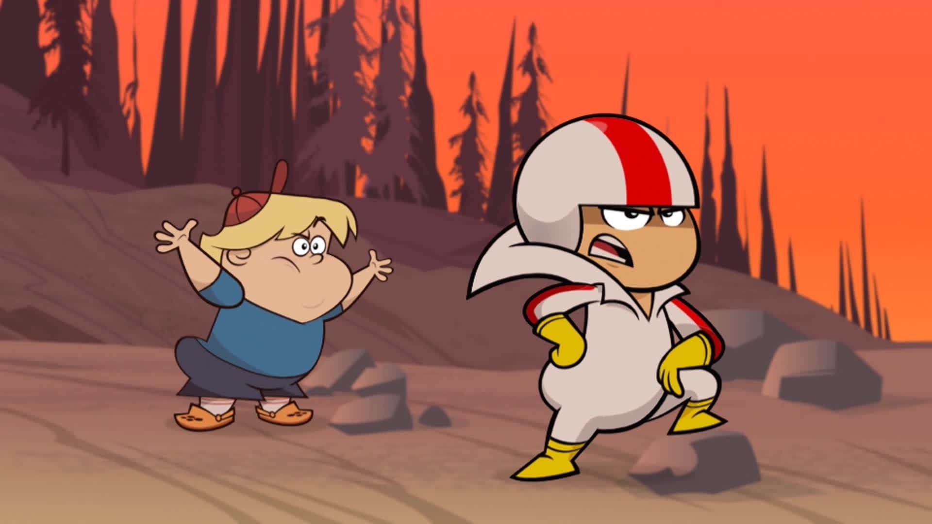 Kick Buttowski - Kick gaat kamperen | disney.nl videos