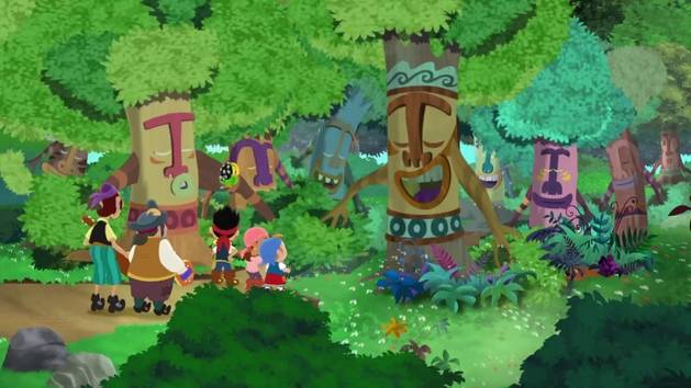 Tiki Tree Nap Time | Jake and The Never Land Pirates | Disney Junior