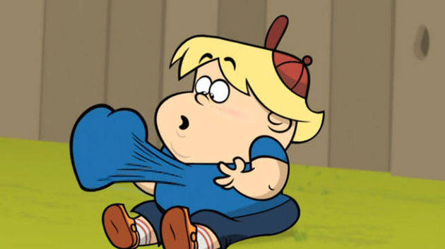 Gunther enamorado - Kick Buttowski | Kick Buttowski: medio doble de ...