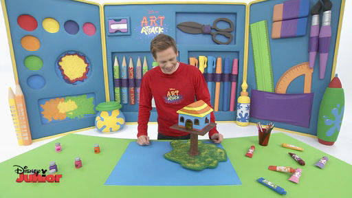 Art Attack - Treehouse | Disney Junior UK