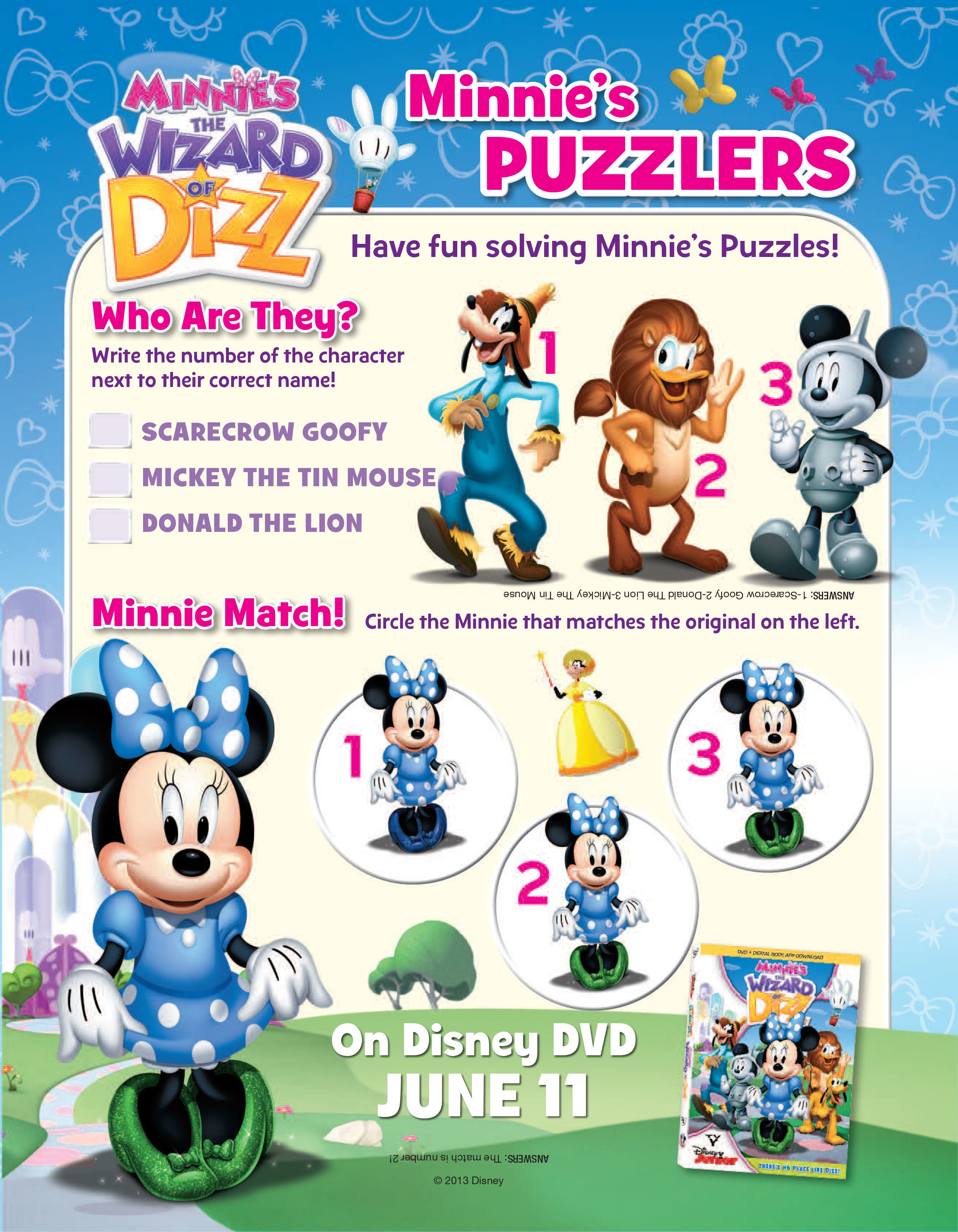Minnie's The Wizard Of Dizz | Disney Movies