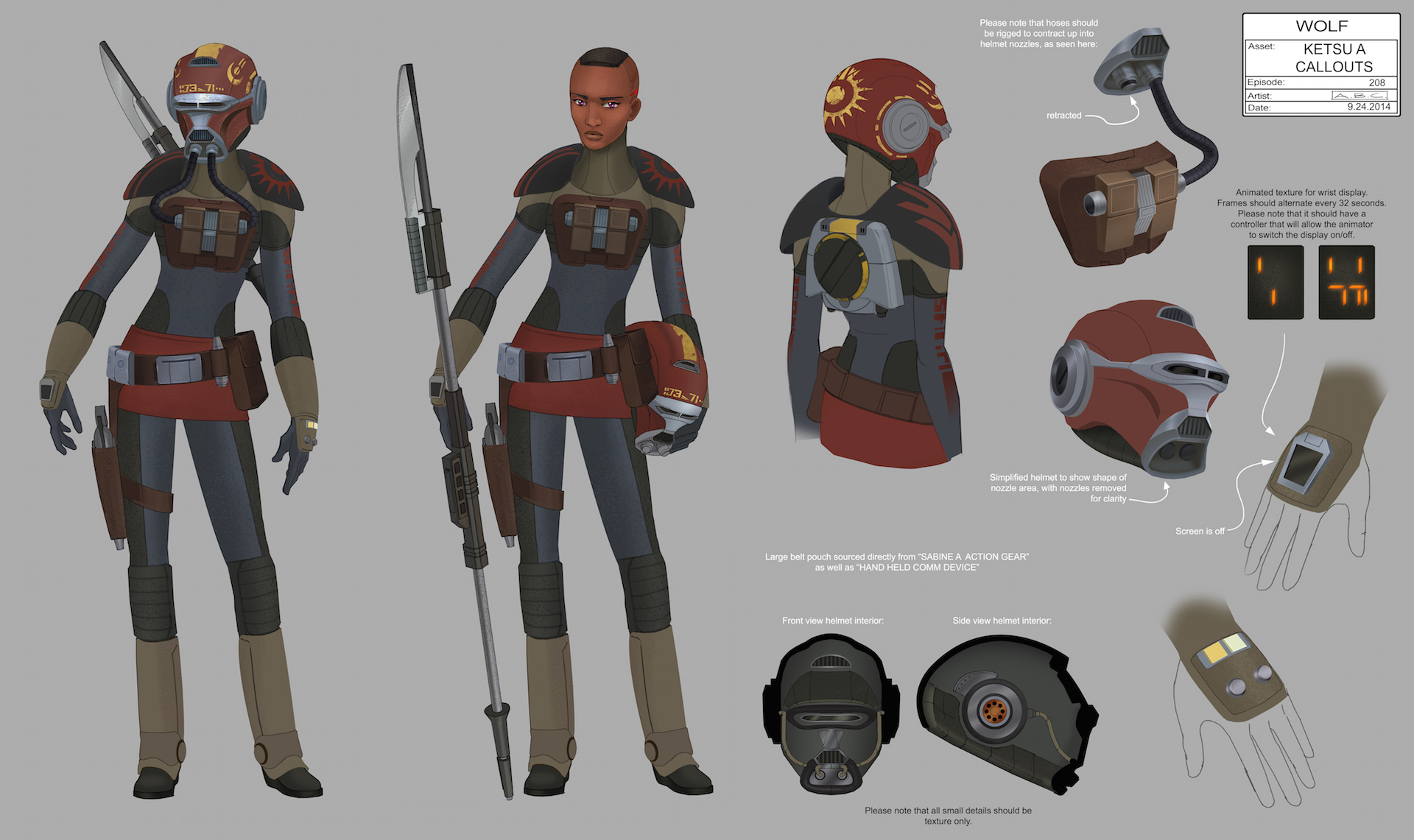 Star Wars Rebels " Blood Sisters" Concept Art And Behind The Scenes ...