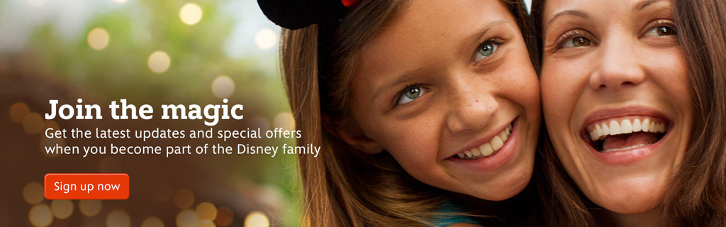 Join In The Magic - Sign Up & Register With Disney